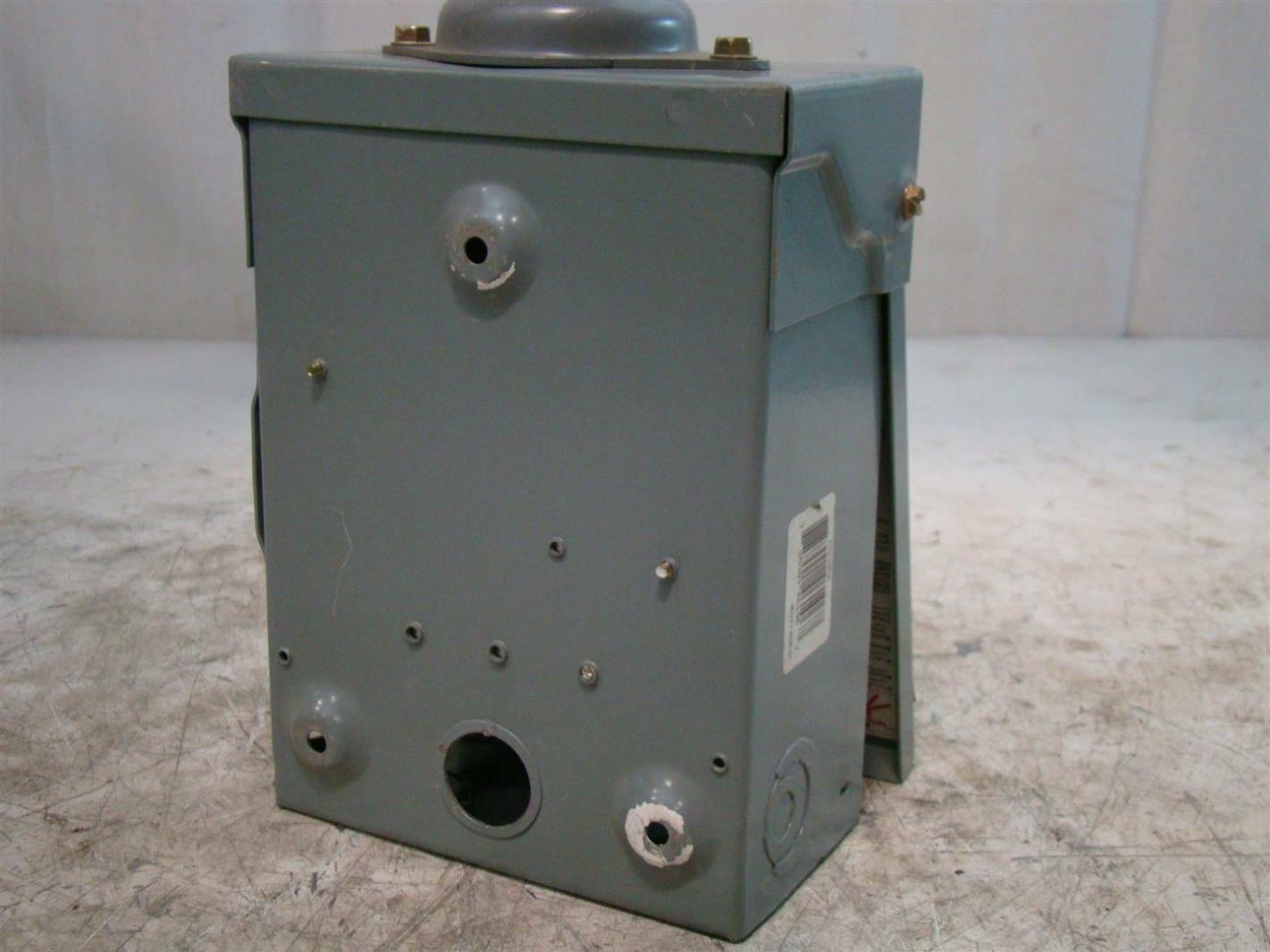 Square D safety switch Enclosure 30A 240Vac D321NRB | Joseph Fazzio ...