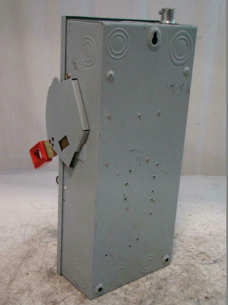 GE Heavy Duty Safety Switch 60Amp 50HP TH3362 | Joseph Fazzio, Incorporated