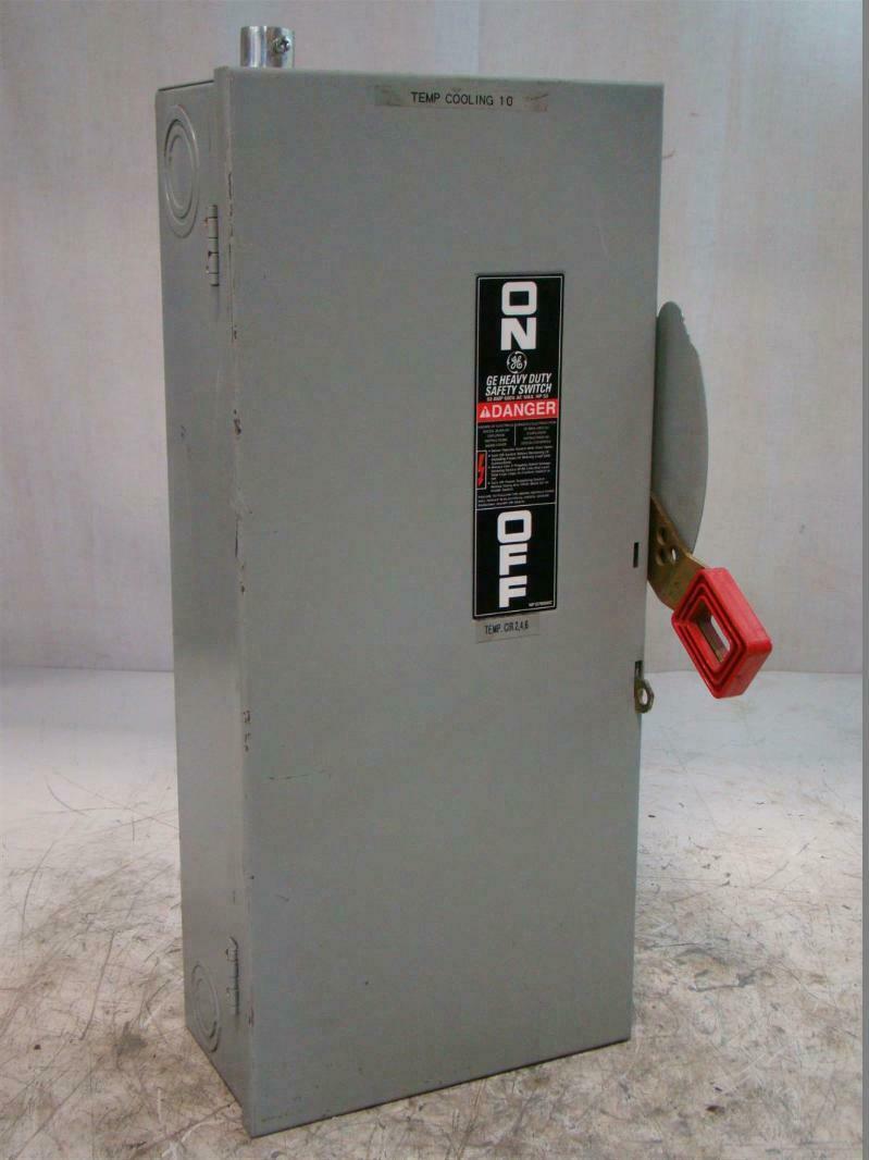 GE Heavy Duty Safety Switch 60Amp 50HP TH3362 | Joseph Fazzio, Incorporated