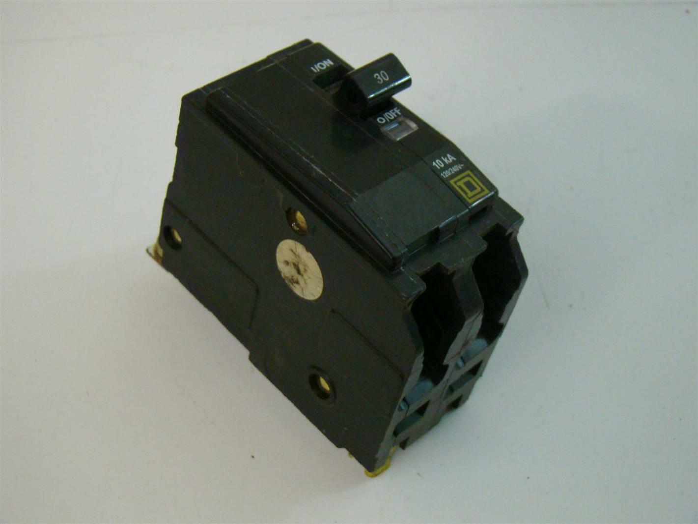 Square D Circuit Breaker 30a 2 Pole QOB 120/240V | Joseph Fazzio ...
