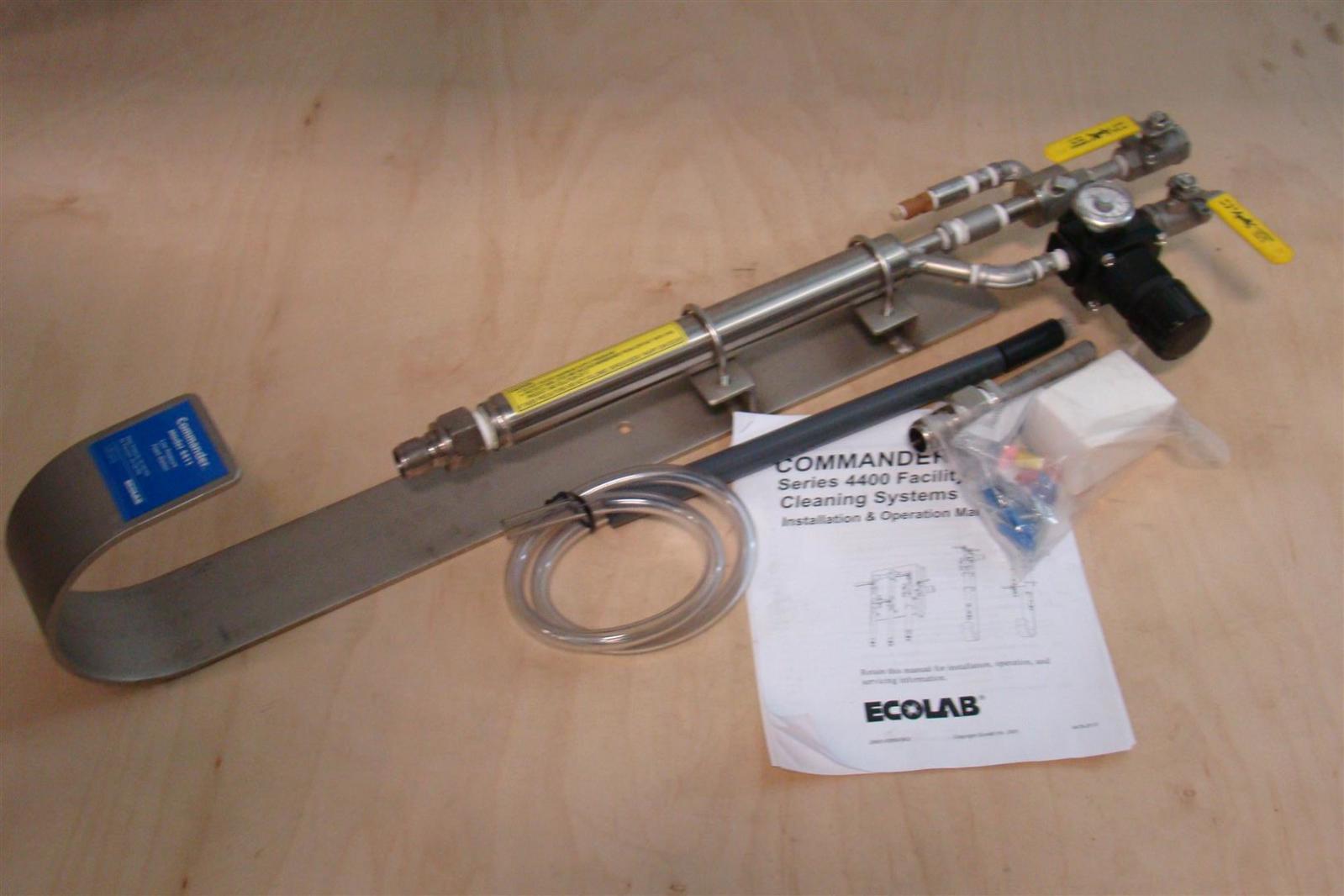 Ecolab Commander Low Pressure Foam Station water: 50-100psi Air: 40 ...