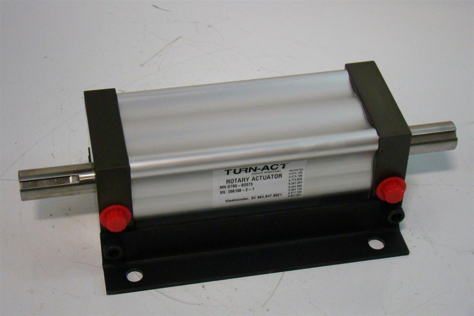 Turn-Act Rotary Actuator 256158-2-1 D700-B2073 | eBay
