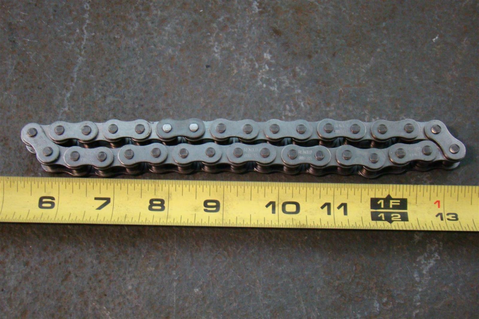 Renold 8" Stainless Steel Roller Chain 08B SS | Joseph Fazzio, Incorporated
