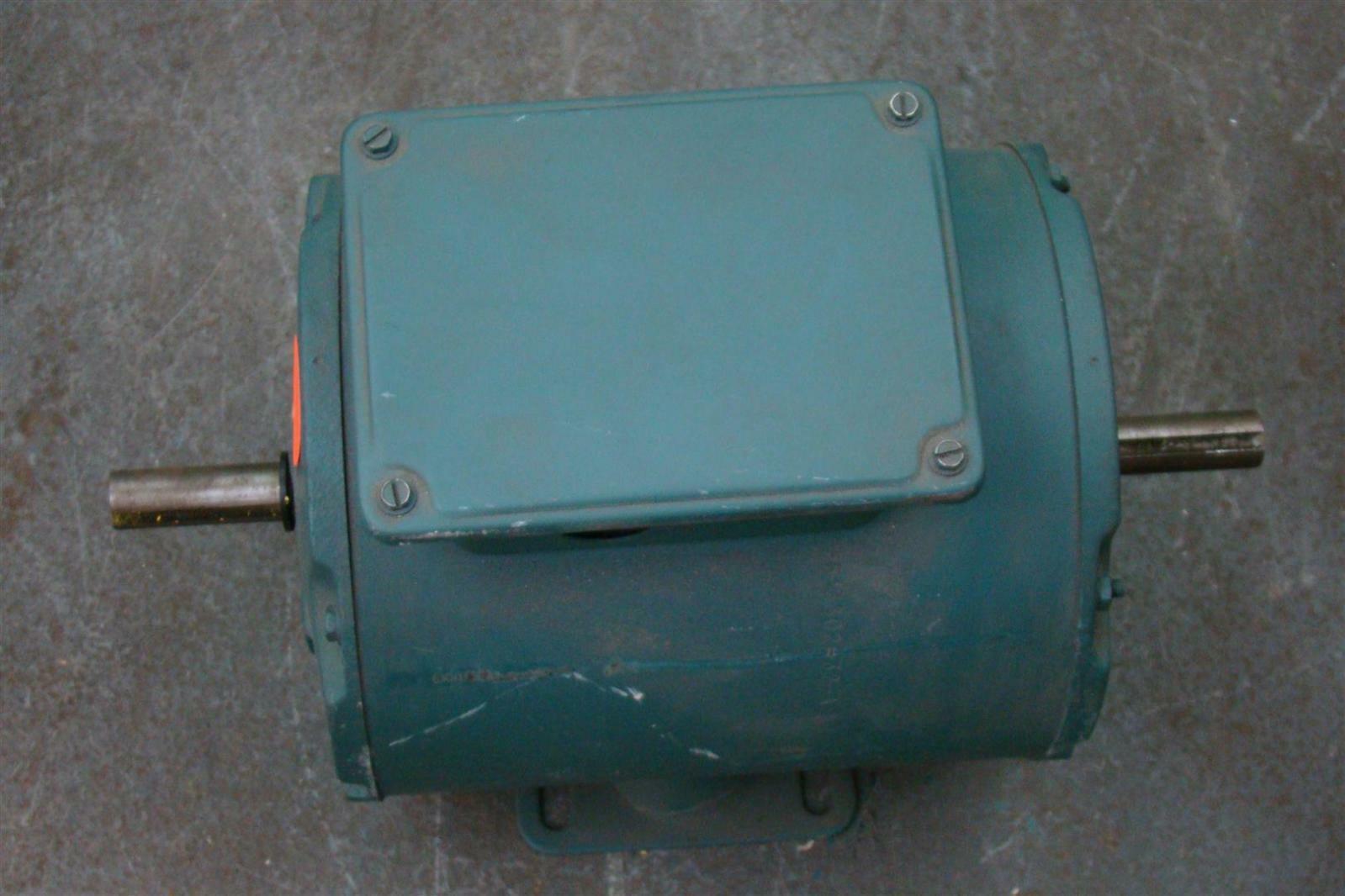 Reliance Electric Company AC Motor 1/2HP 1725Rpm 230/460V 2.2/1.4A 3PH ...