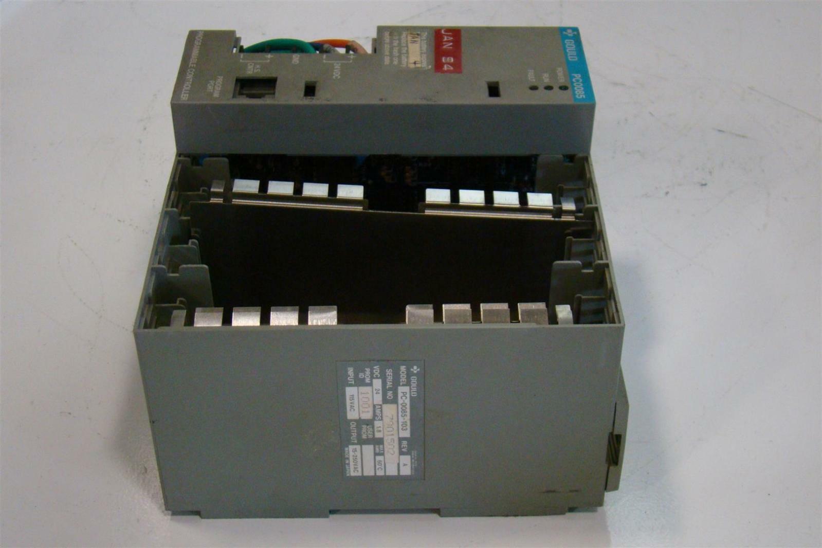 Gould Programmable Control Module 24VDC 1.8Amps 115Vac 7901502 PC-0085 ...