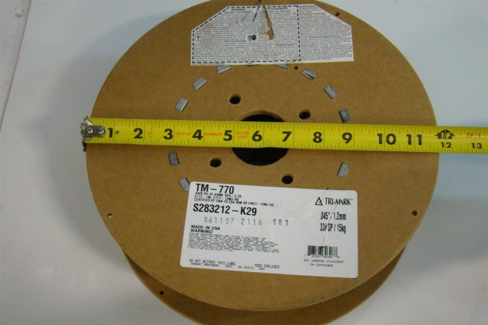 Tri-Mark welding wire .45" TM-770 S283212-K29 | Joseph Fazzio, Incorporated