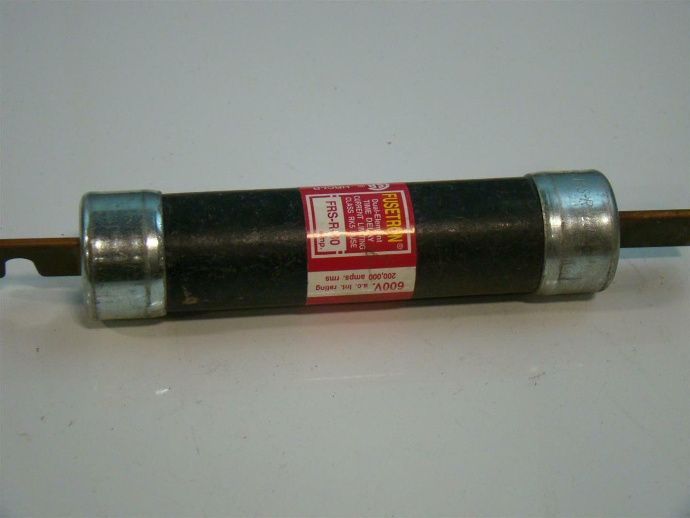 Fusetron Dual Element Time Delay Current Limiting Class RK5 Fuse ...