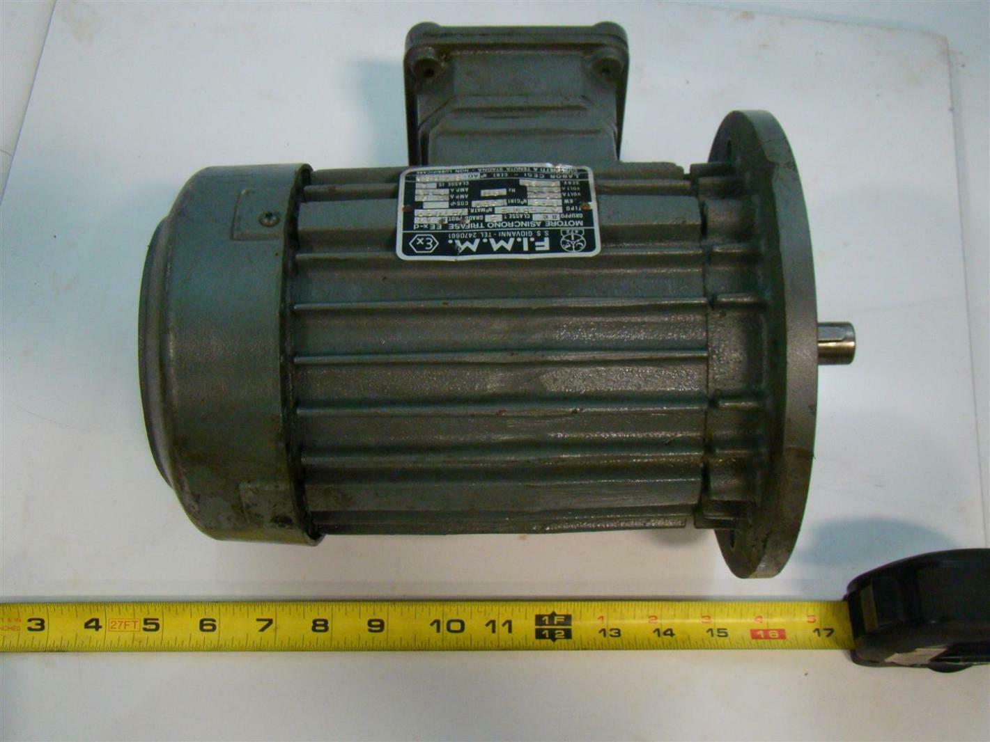 FIMM Electrical Motor 0.75KW 220/380V 1680Rpm 4PE80B | Joseph Fazzio ...