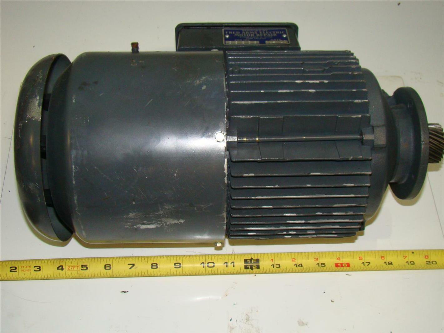 Sew-Eurodrive Electrical Motor 230/460V 1.5hp 1740rpm 3ph ...