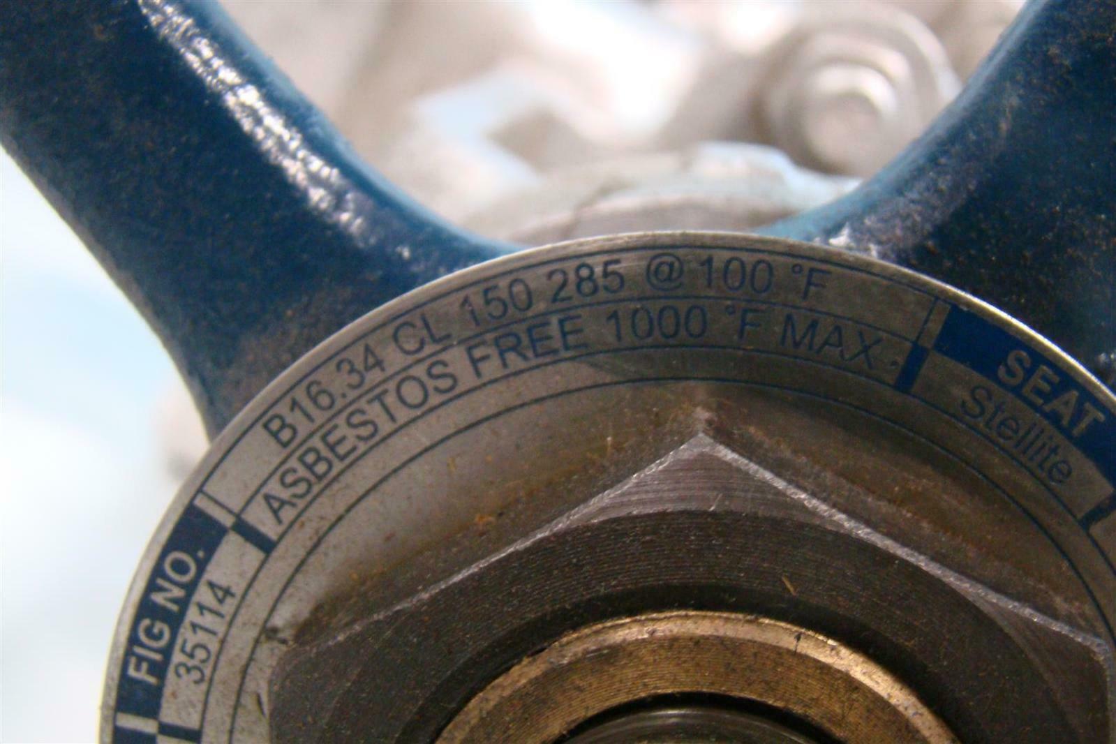 Sharpe Stellite Valve 4" WCB 150 4 B16.34 35114 CR13 101 | Joseph ...