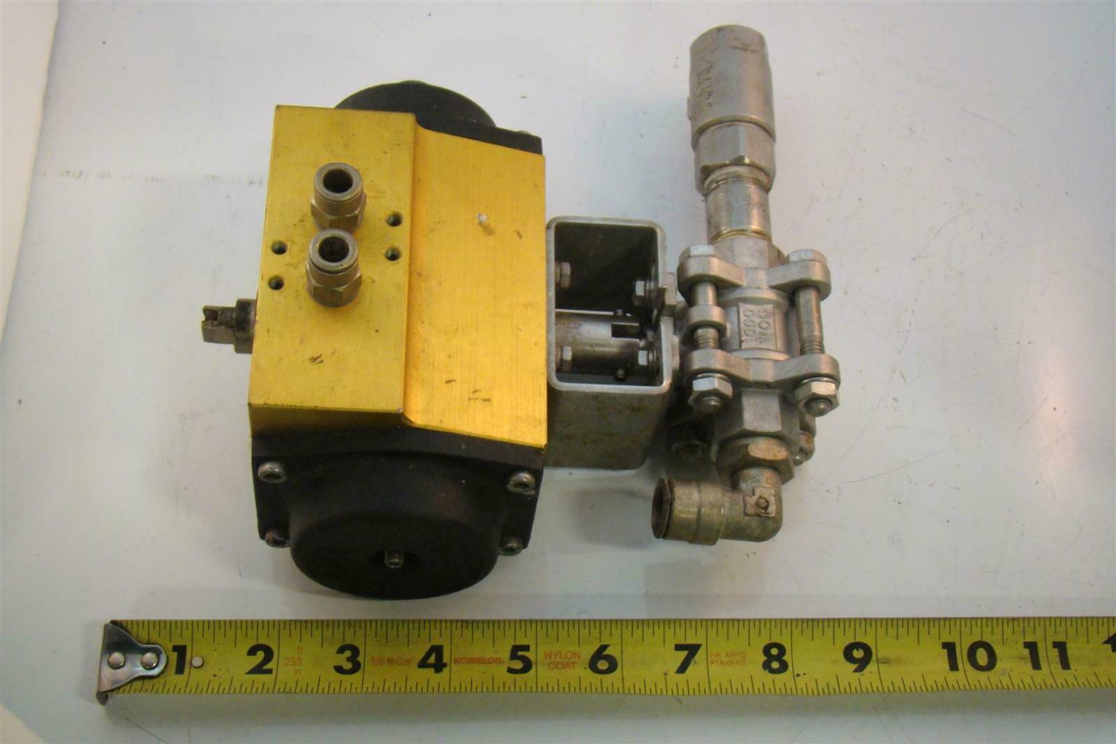 VCI APM03S10NG2BIS CF8M 1000KPA STAINLESS THREADED 1IN NPT BALL VALVE ...