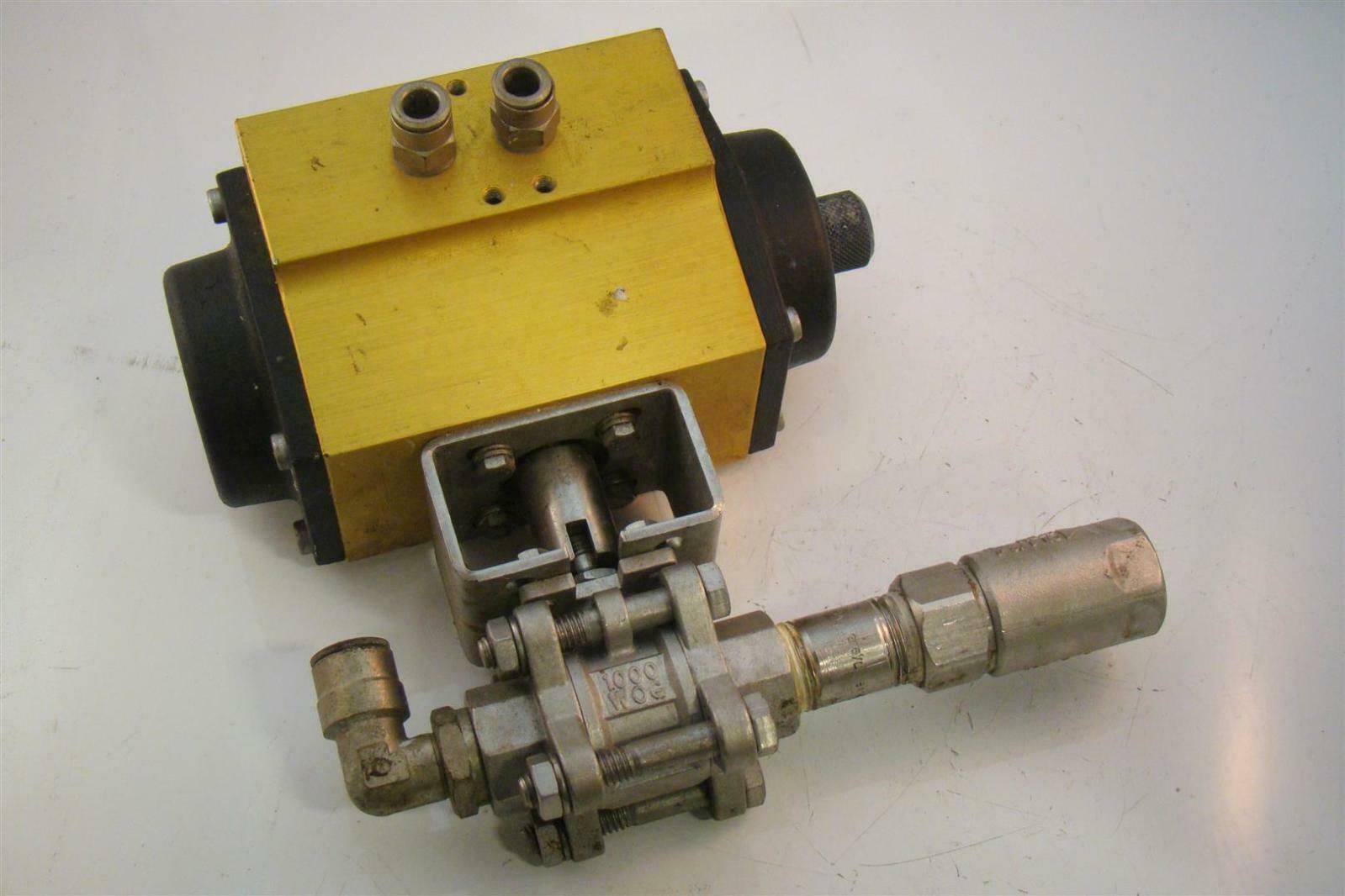 VCI APM03S10NG2BIS CF8M 1000KPA STAINLESS THREADED 1IN NPT BALL VALVE ...