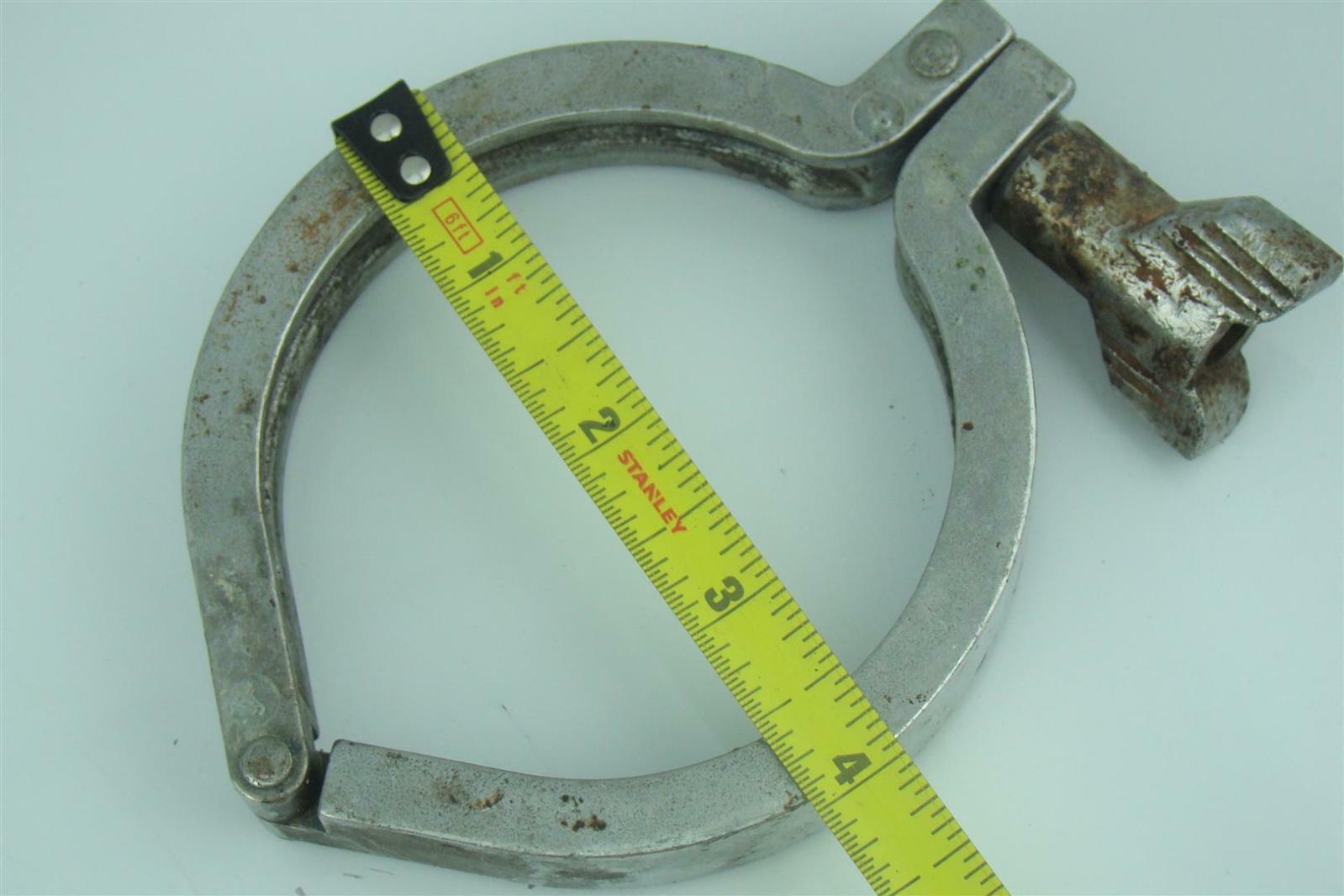 3" Stainless Steel Sanitary Tri-clamp | Joseph Fazzio, Incorporated
