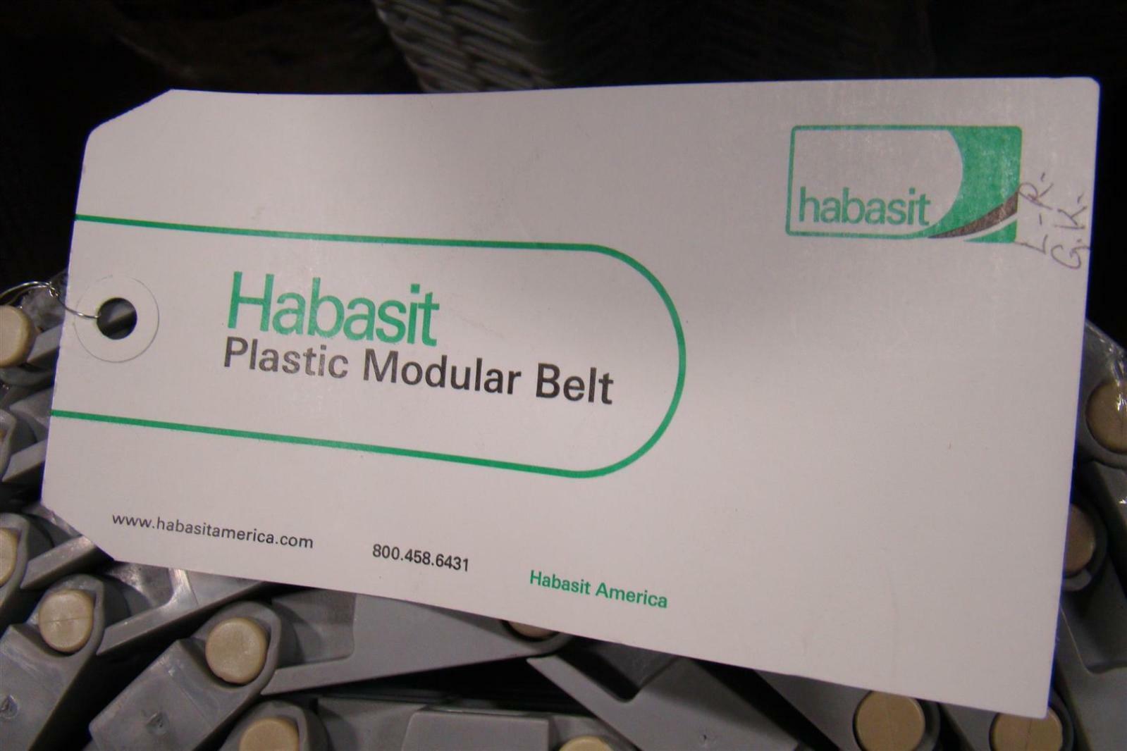 HABASIT Plastic Modular Belt 10'x23.6'' M1230 | Joseph Fazzio, Incorporated