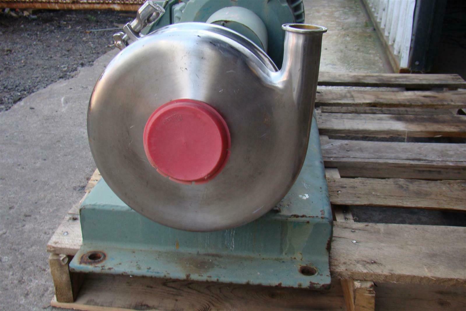 Tri-Flo Centrifugal Pump 20HP Sanitary Tri-Clamp Processing Liquid ...