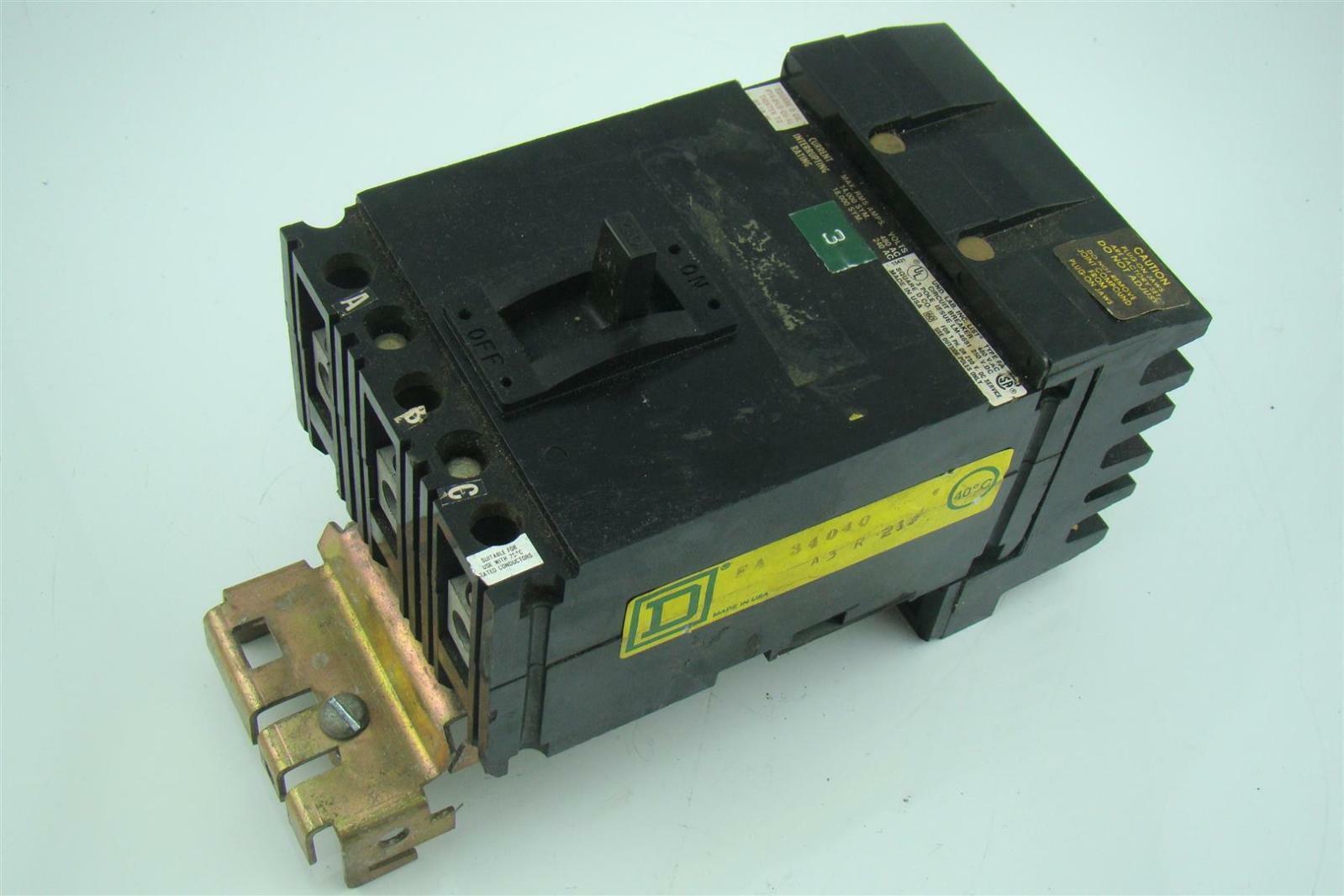 SQUARE D I-LINE CIRCUIT BREAKER 40A FA34040 | Joseph Fazzio, Incorporated