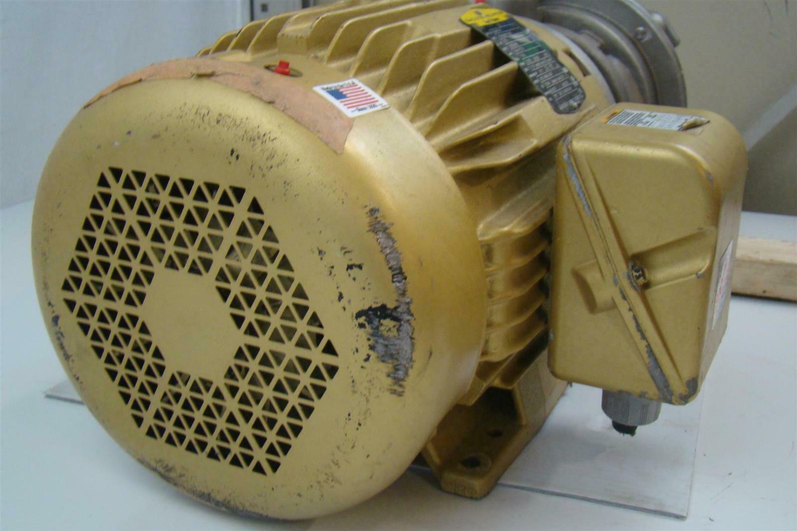 Ampco Pump Stainless Centrifugal ASP220-22-21 w/ Baldor Super E 10 HP ...