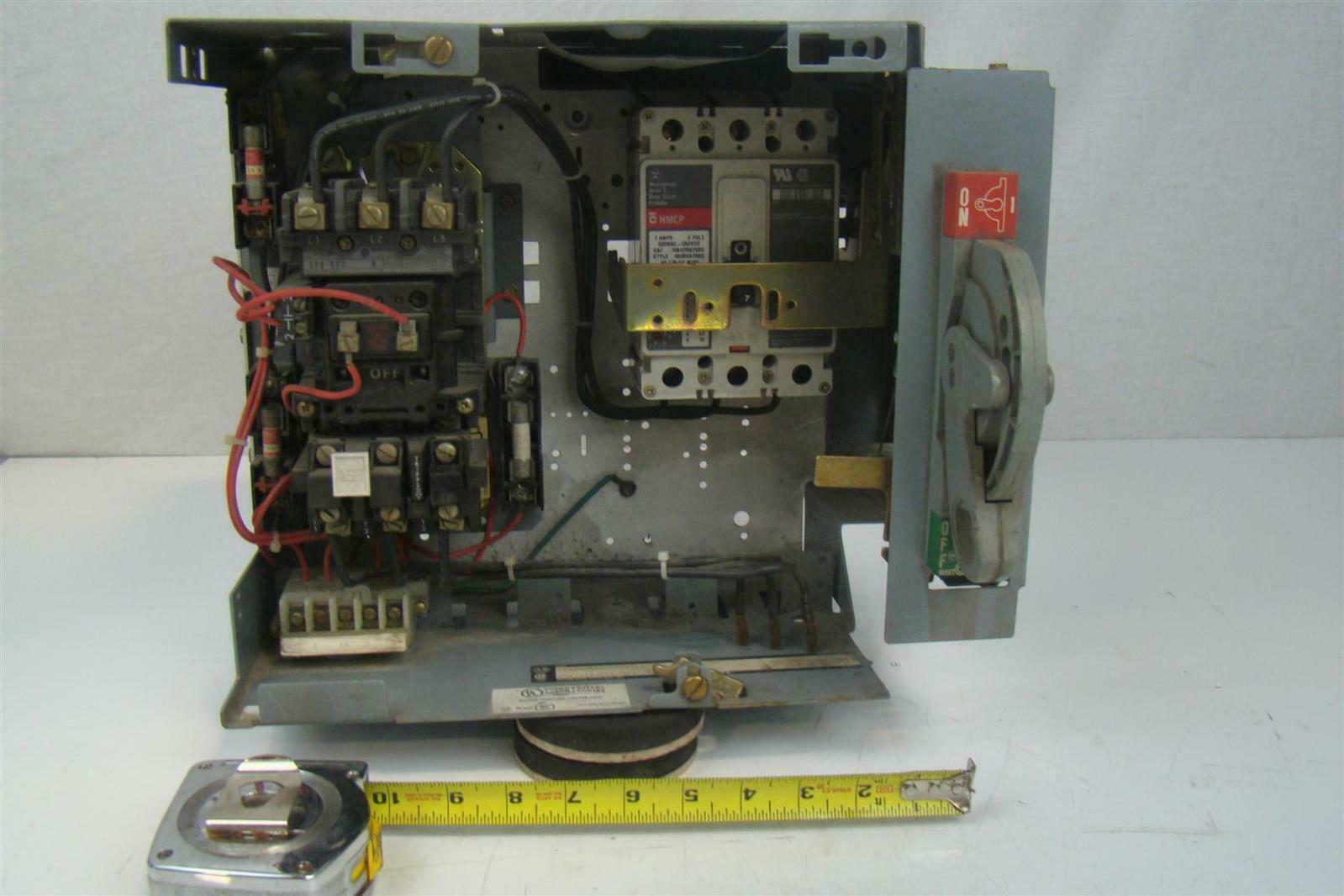 ALLEN-BRADLEY MOTOR CONTROL CTR UNIT BREAKER 7 AMP. MAX 5 POLE | Joseph ...