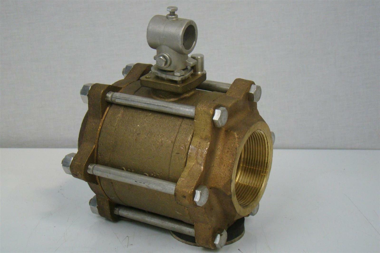 APOLLO 3" BRASS BALL VALVE 3-Piece | Joseph Fazzio, Incorporated