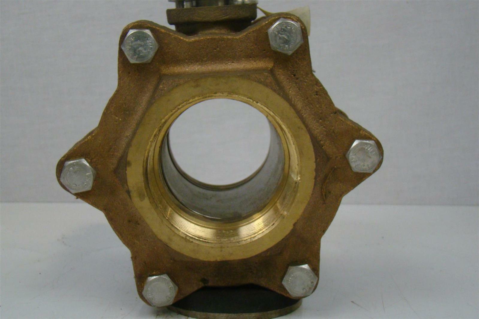 APOLLO 3" BRASS BALL VALVE 3-Piece | Joseph Fazzio, Incorporated