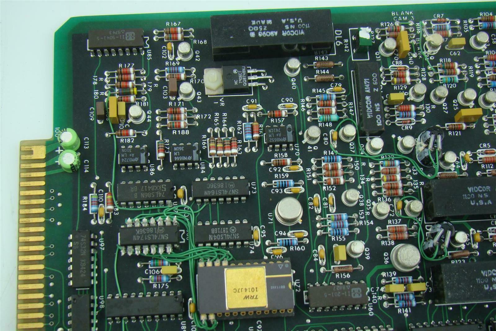 HUGHES DUAL VIDEO PROCESSOR PCB CIRCUIT BOARD 1119 | Joseph Fazzio ...