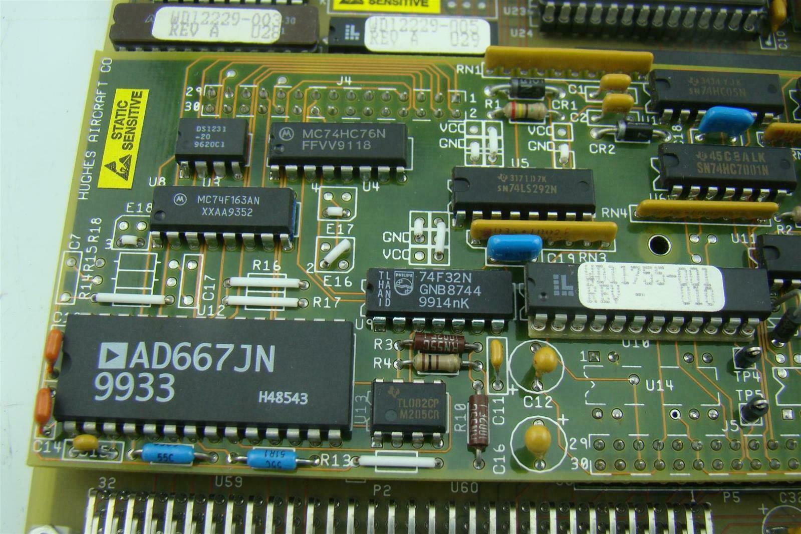 HUGHES AIRCRAFT CO CIRCUIT BOARD WD-12534-001-B | Joseph Fazzio ...