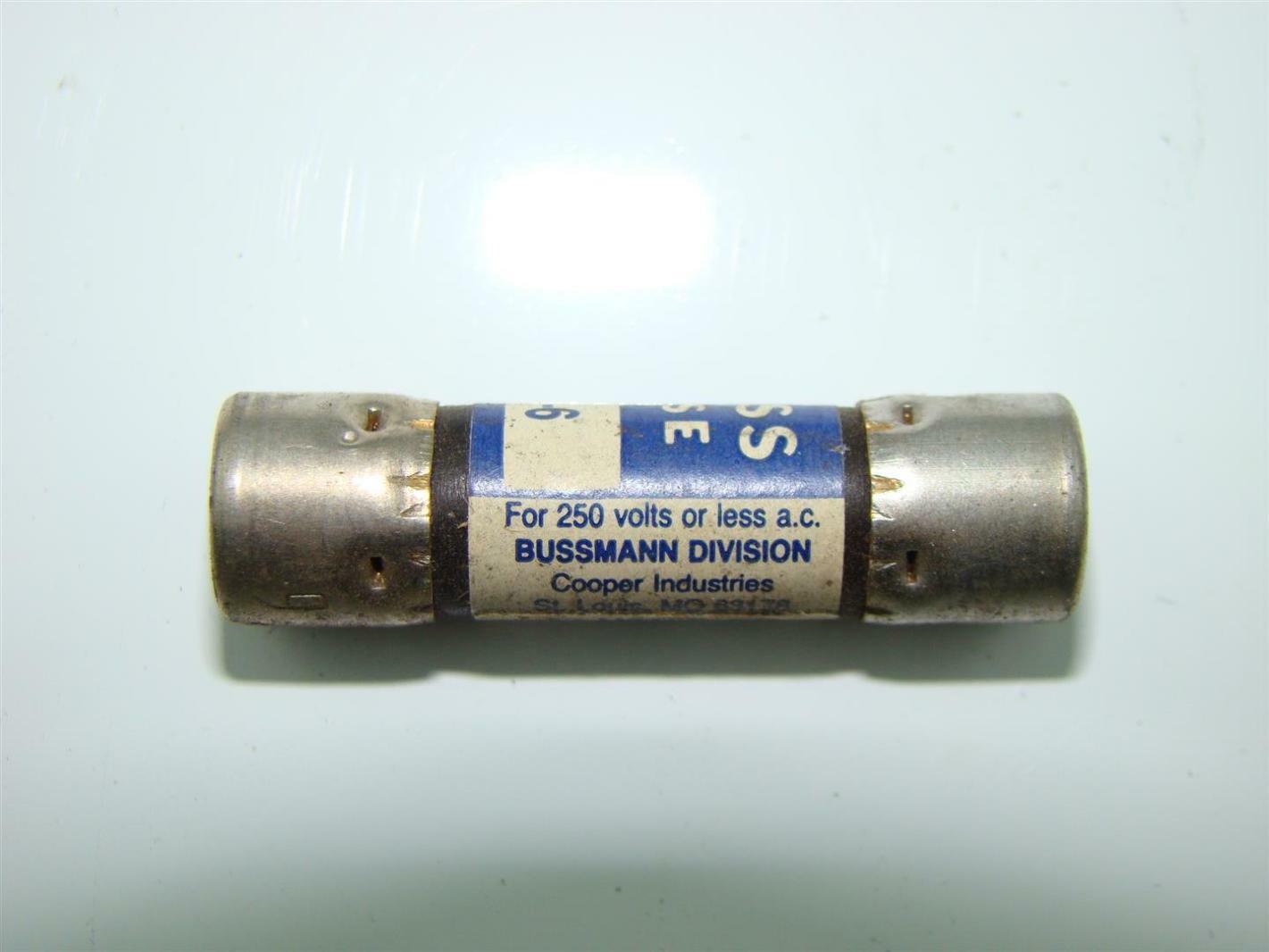 (4) Bussmann Fuses 250 Volts Or Less Baf6 Misc Fuse | Joseph Fazzio ...