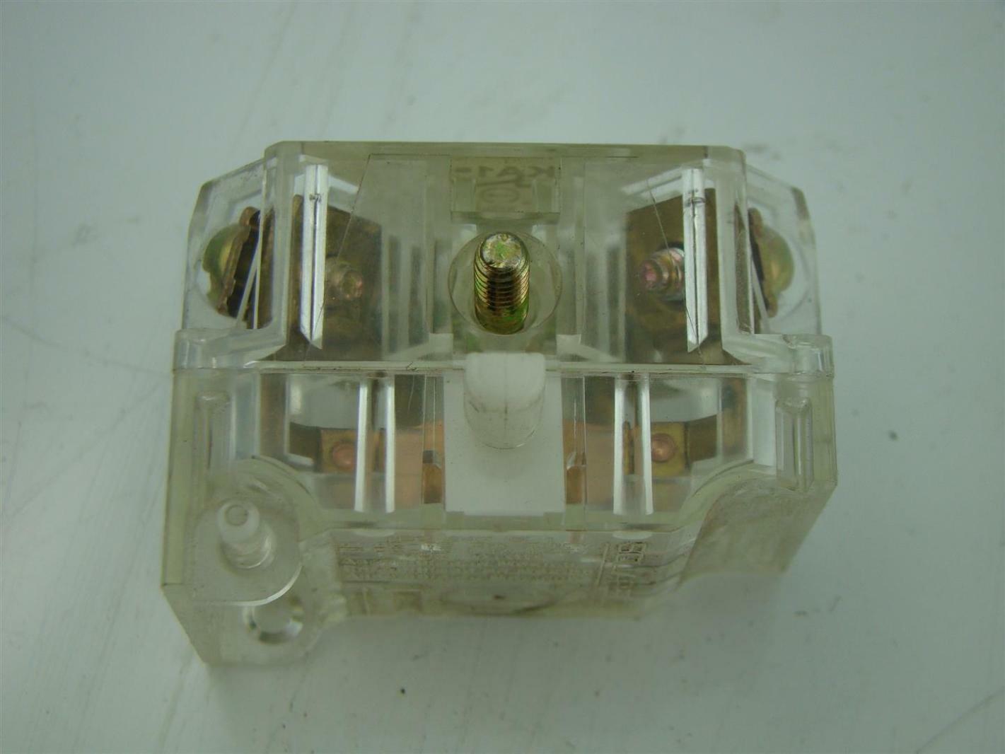 SQUARE D FINGERSAFE CONTACT BLOCK A600 9001 KA1 SER.K | Joseph Fazzio ...
