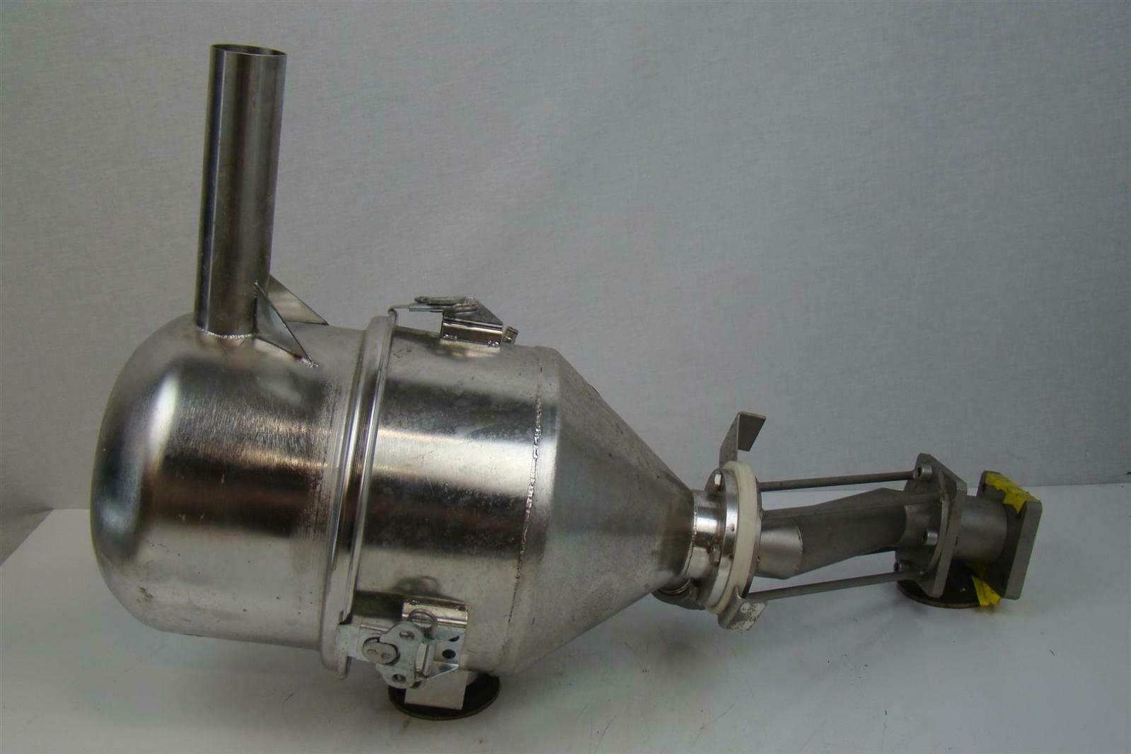 Motan Plastic Pellet Matreial Hopper 150 PSIG L01BA459M000061 | Joseph ...