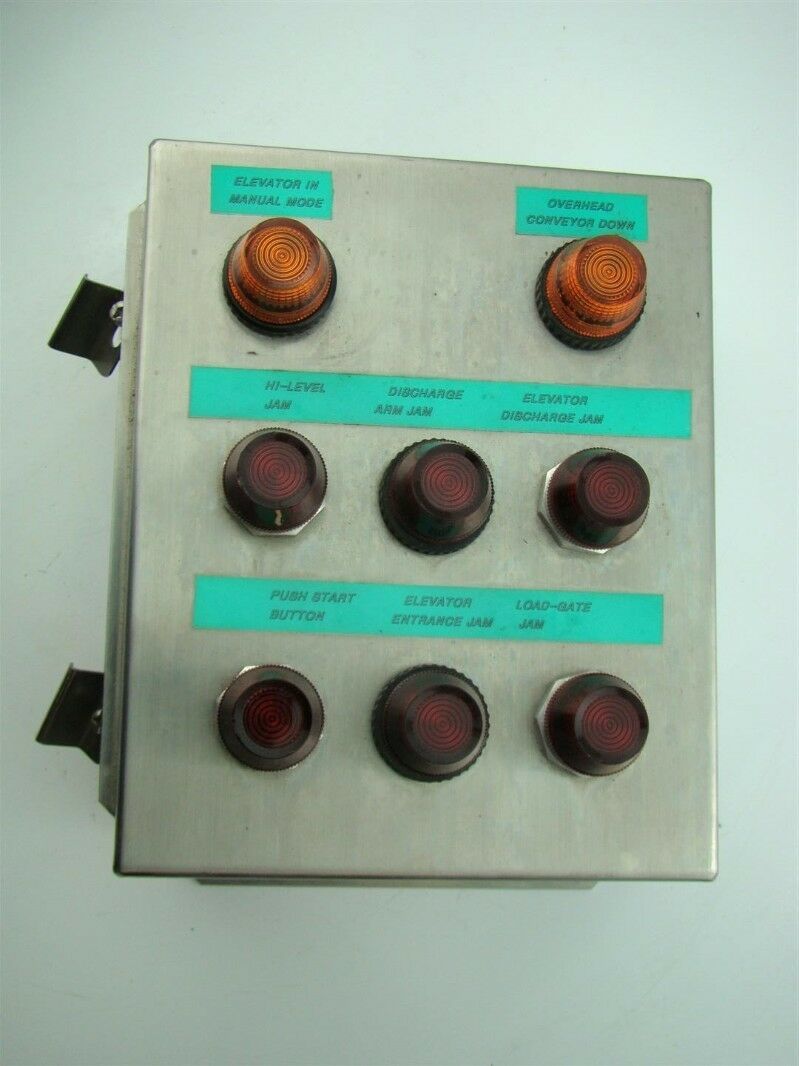 C.S.A. STAINLESS ENCLOSURE TYPE 4,4X,12 MULTI- PURPOSE CONTROL PANEL ...