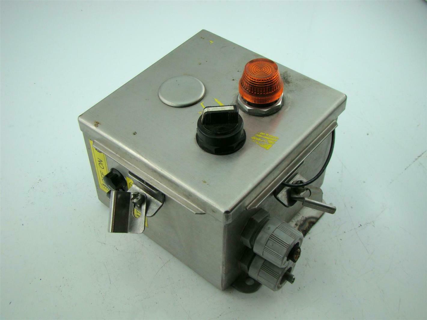 ELECTRICAL SS CONTROL BOX WITH TIMERS AND LIGHT | Joseph Fazzio ...