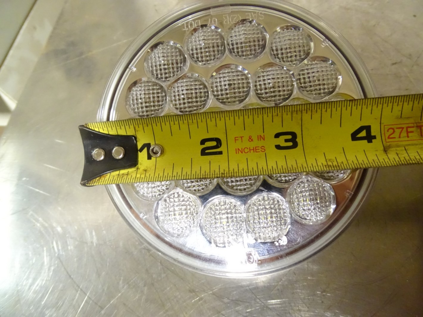 Signal Stat Signal Stat LED, Clear Round Back-Up Light 12V, SS4060C ...