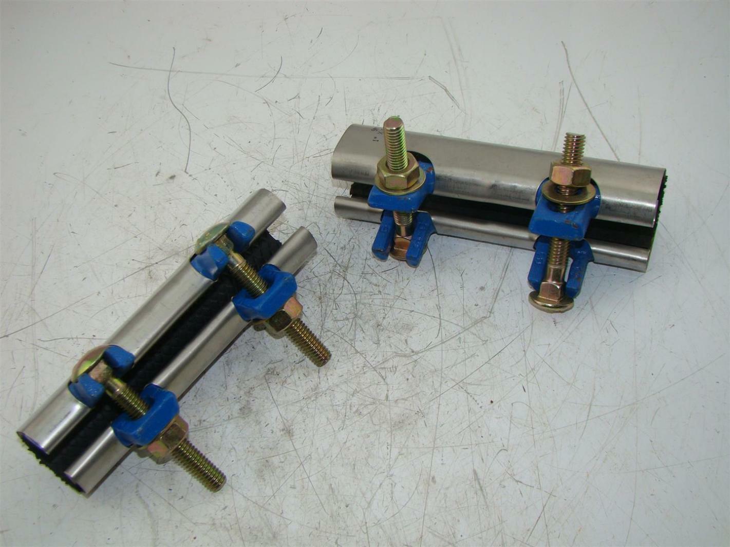 QTY 2 - SMITH-BLAIR 1"X6" PIPE REPAIR CLAMPS | Joseph Fazzio, Incorporated