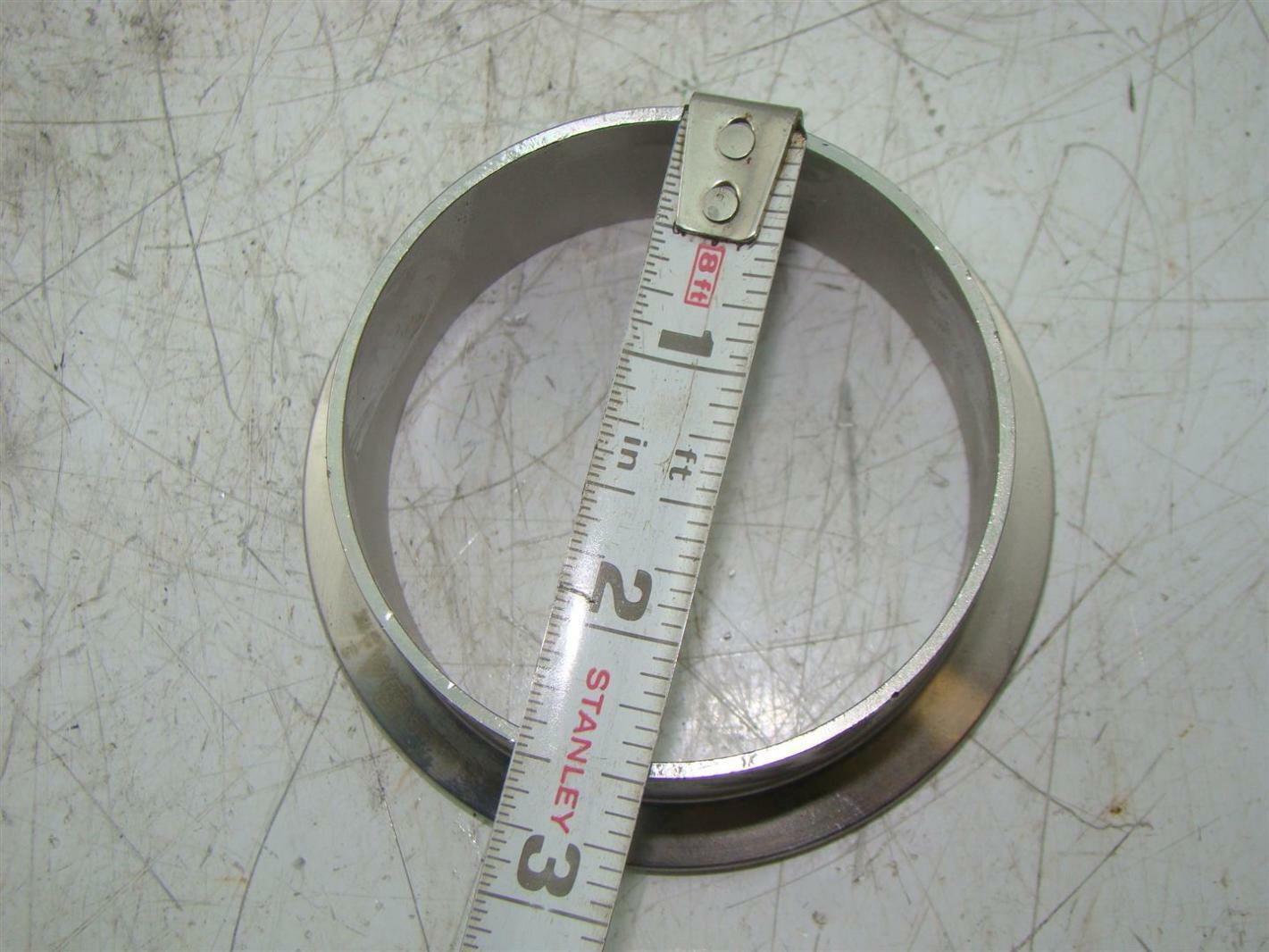 QTY 4 - SS SHORT WELDING FERRULE 3" | Joseph Fazzio, Incorporated