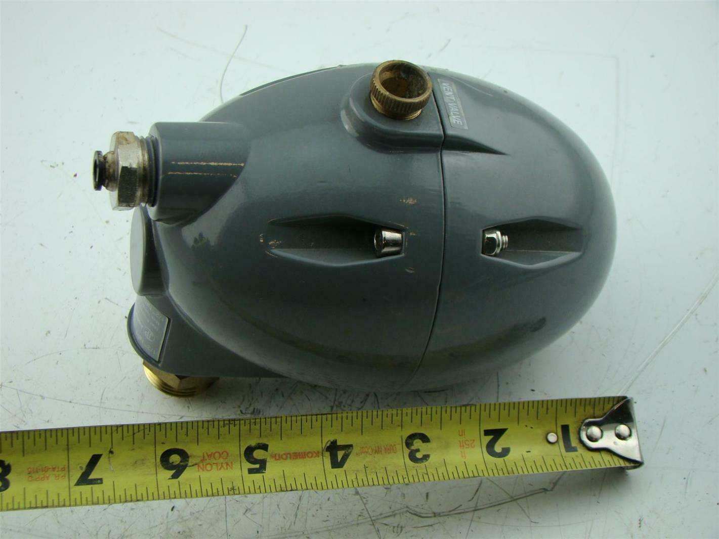 JUPITER PNEUMATICS PRESSURE BALANCE PLUG MAX PSI 300 PSI IN/OUT 1/2 ...