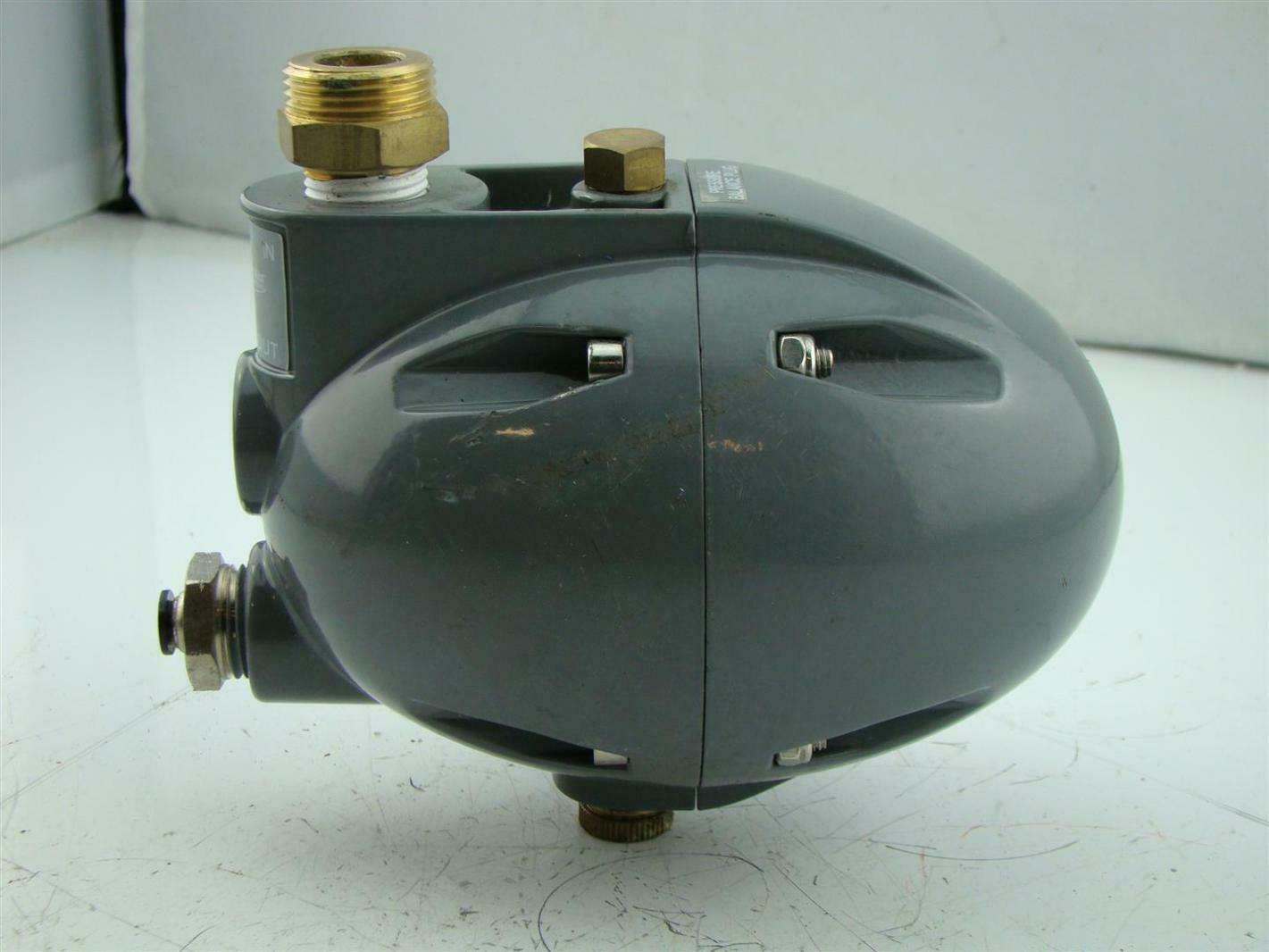 JUPITER PNEUMATICS PRESSURE BALANCE PLUG MAX PSI 300 PSI IN/OUT 1/2 ...