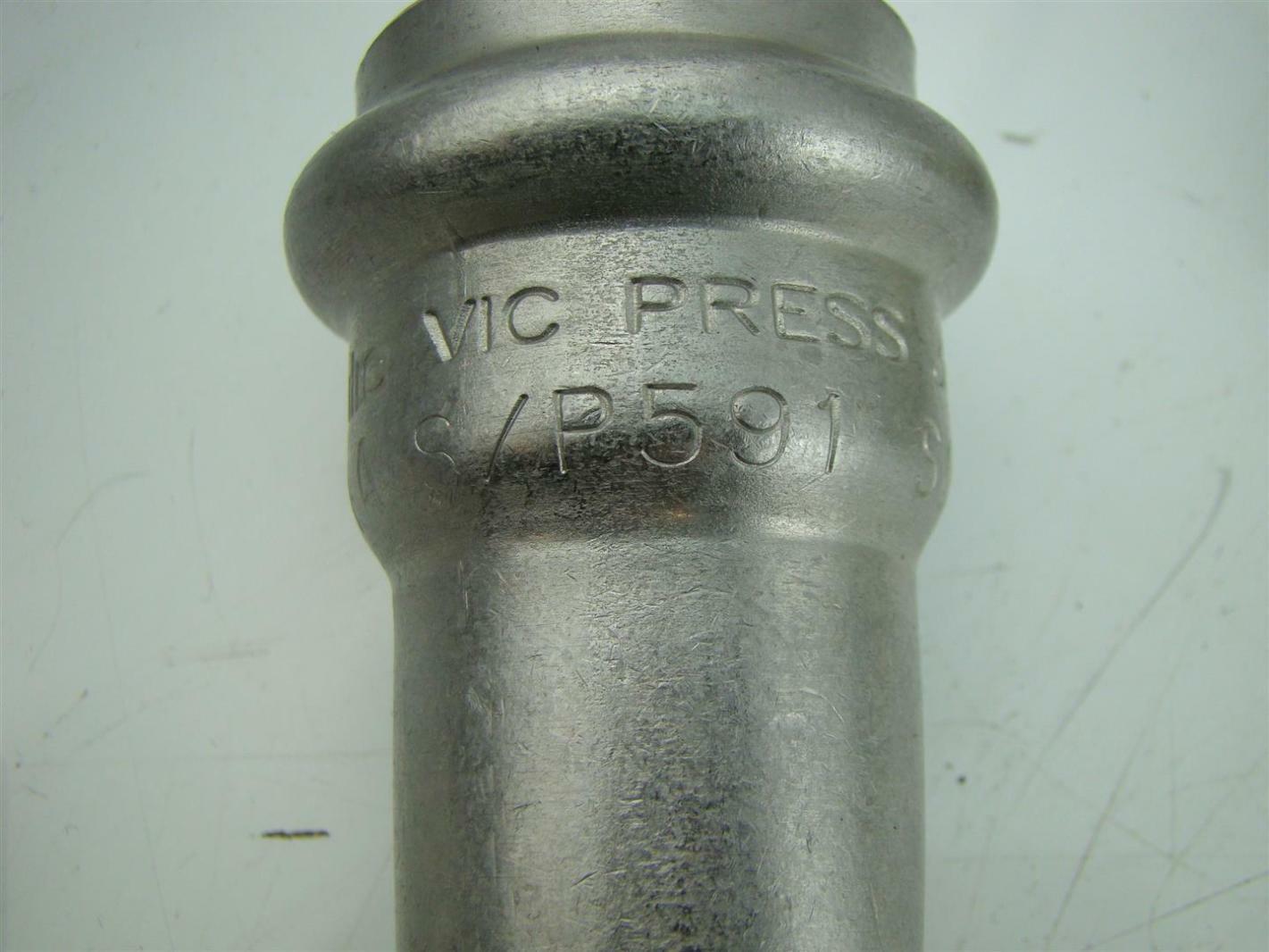 VICTAULIC - VIC-PRESS SS 1" P591 - 45 DEG. ELBOW | Joseph Fazzio ...