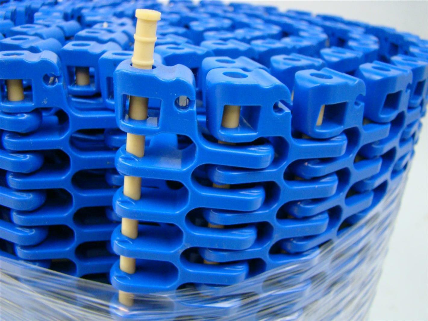 CONVEYOR BELT BLUE PR612 RADIUS FLUSH GRID ACETAL 10" X 10' | Joseph ...