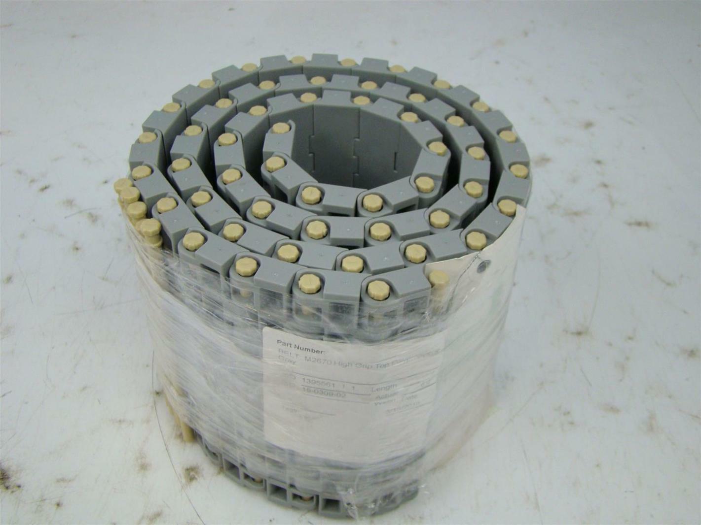 CONVEYOR BELT M2670 HIGH GRIP TOP POLYPROPYLENE GRAY 6" X 4' | Joseph ...