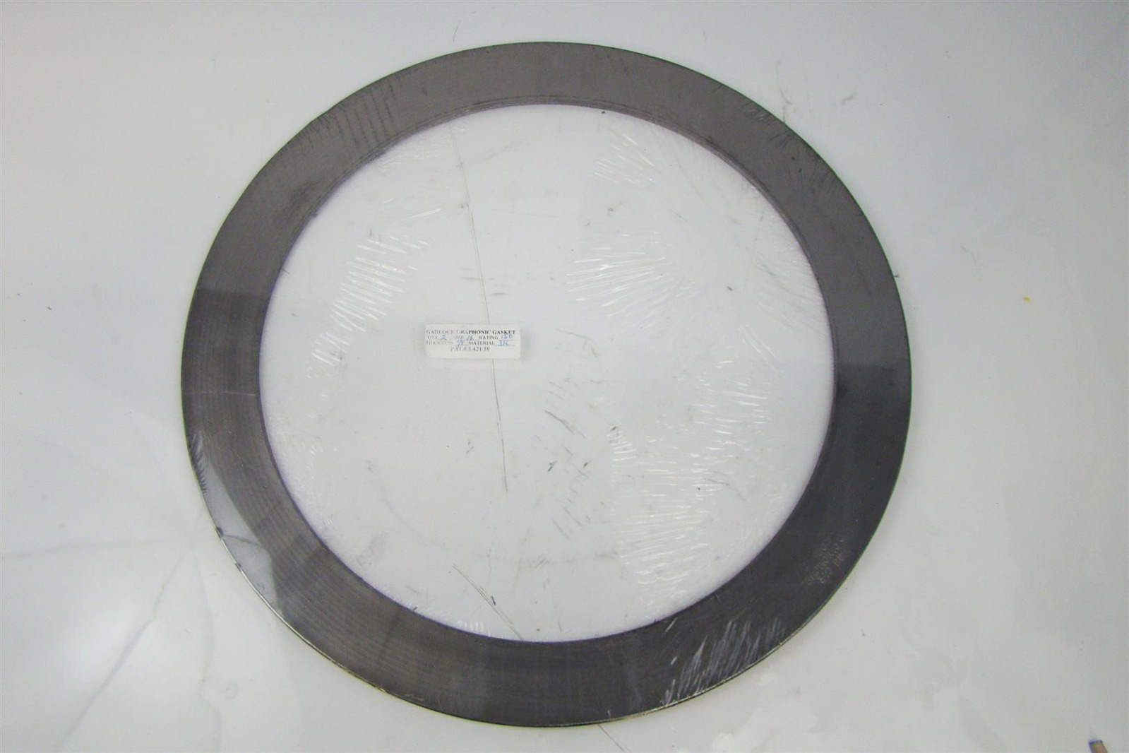 (2) Garlock Graphonic Gasket size 16, 1/8" thick 150 rate 316 SS ...