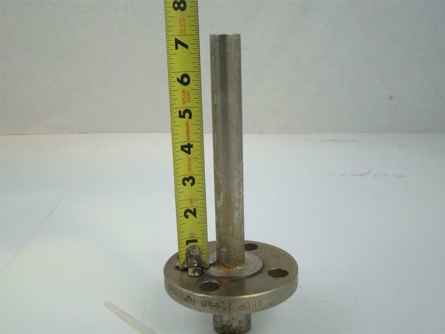 Flanged Thermowell 1/2" FPT 304SS A80P 1" 150 RF | Joseph Fazzio ...