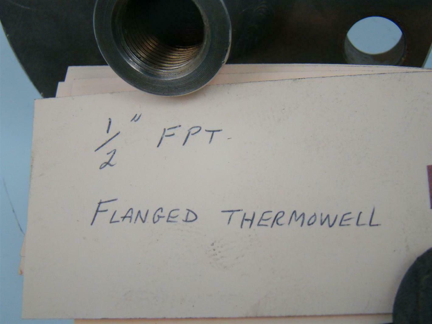 Flanged Thermowell 1/2" FPT 1-1/2" 150 RF 316 | Joseph Fazzio, Incorporated
