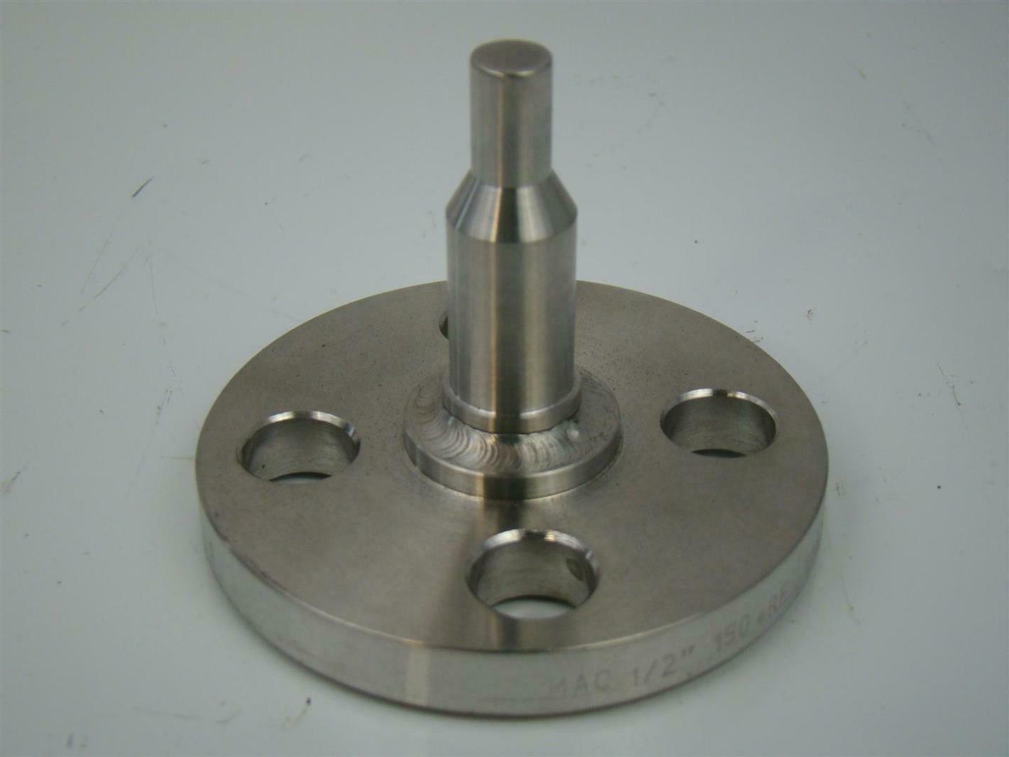 Flanged Thermowell Mac 1/2" 150#RF B16.5 A-240 304/304L Stem HT-6CW3 01 ...