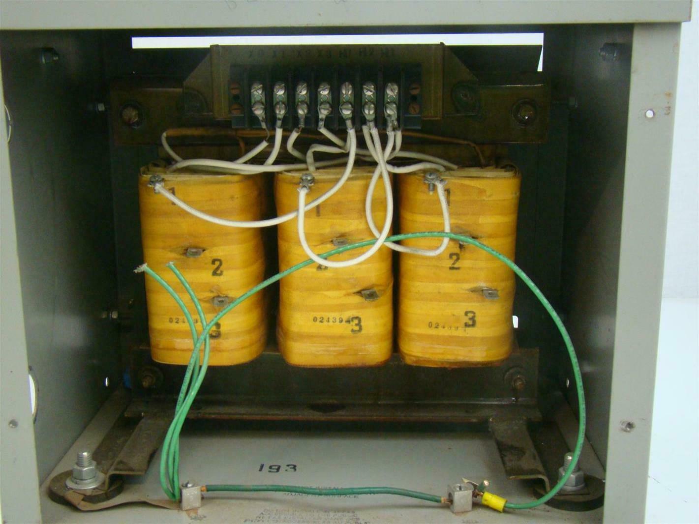 Rex Iso Transformer 3KVA 3-PHASE 460d x 460y/266 B3HP/Z | Joseph Fazzio ...