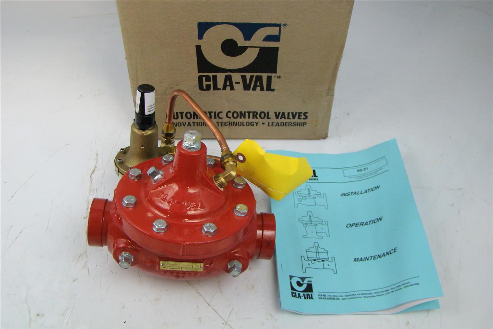 Cla-Val Pilot Operated Pressure Control Valve 2", Max Psi 300 | eBay