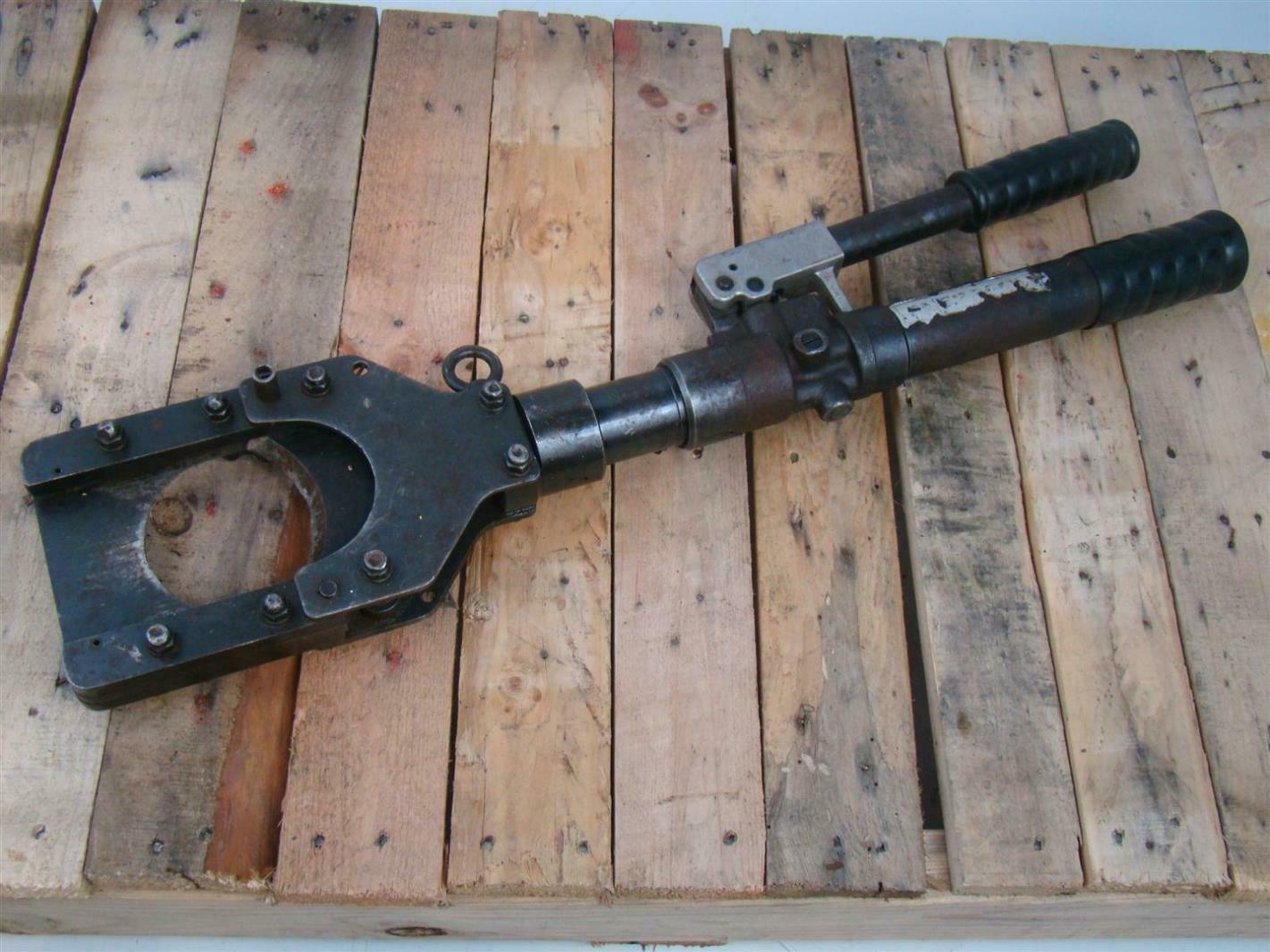 Enerpac Self Contained Hydraulic Cable Wire Cutter Guillotine Style ...