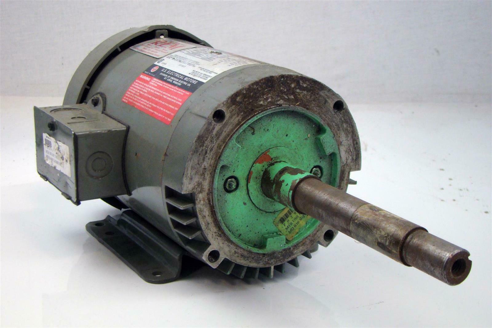 Unimount 125 Enclosed High Efficiency Electricric Motor 1Hp, 230/460V ...