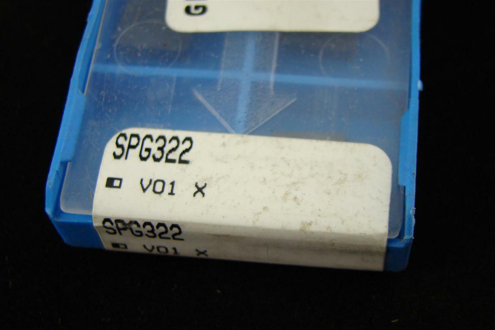 Valenite Carbide Cutting Inserts - Package Of 10 - Spg-322 V01 X ...