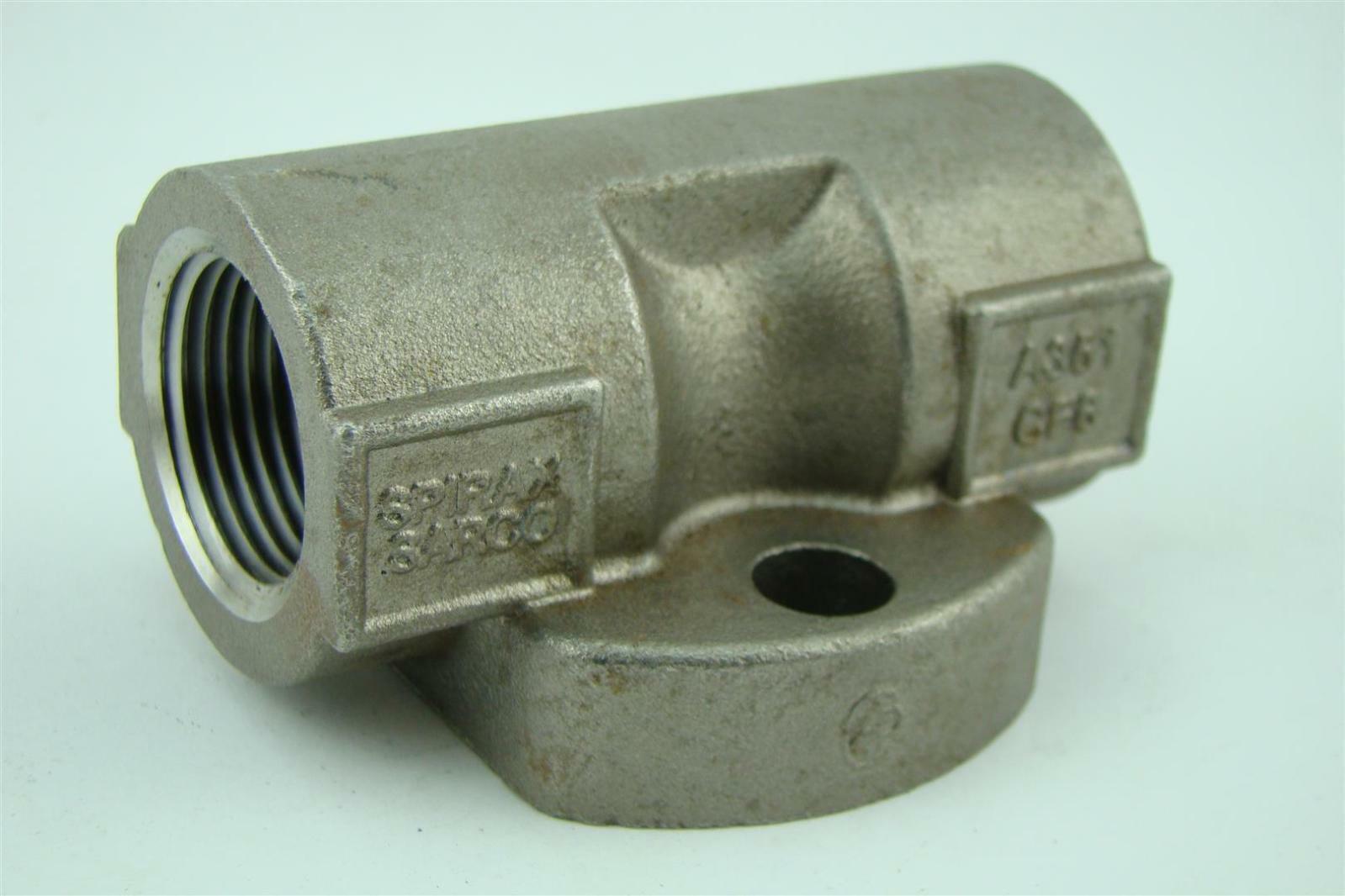 Spirax Sarco Strainer Connector A351 Cf8 With 1/2" Blowdown | Joseph ...