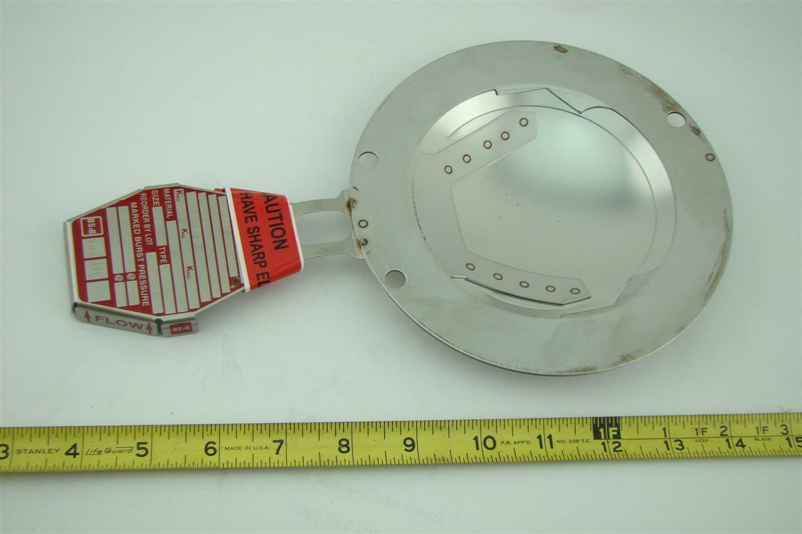 Bs&B Rls Series 4" Sta-Saf System Forward-Acting Conventional Rupture ...